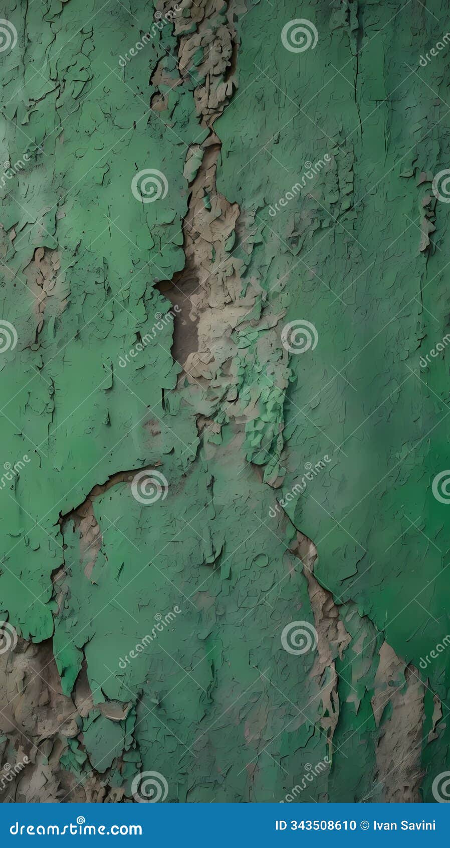 Concrete Rusty Green Painted Wall Stock Illustration - Illustration of ...