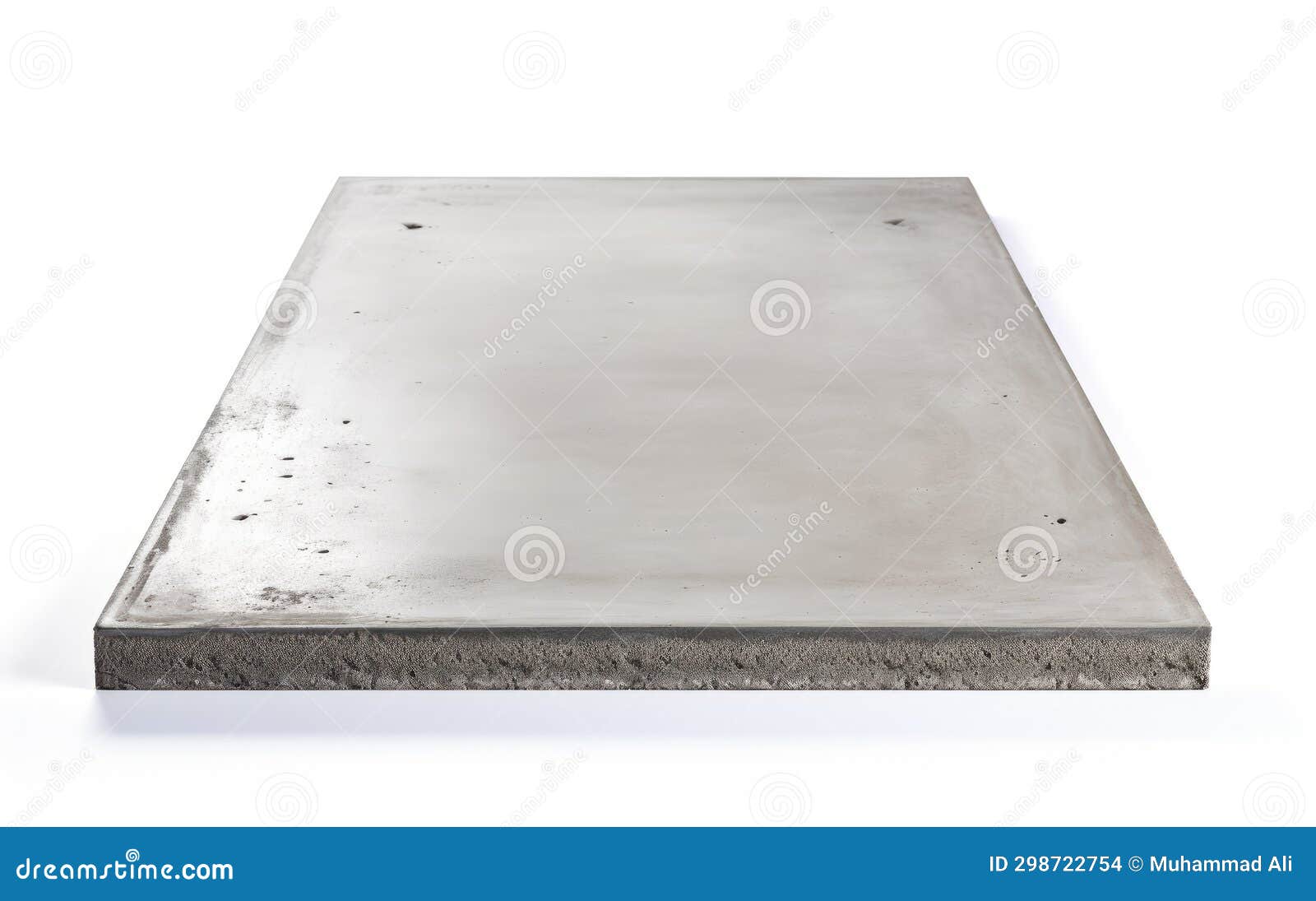 Concrete Screed on White Background Stock Illustration - Illustration ...