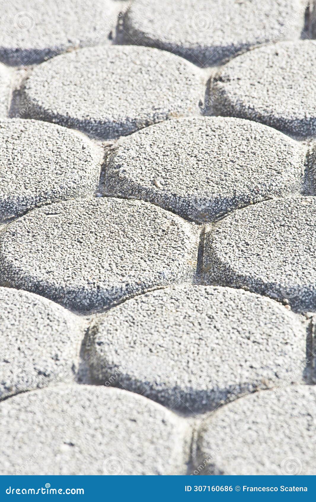 Concrete Self Locking Flooring Blocks in Hexagonal in Shape - Used in ...