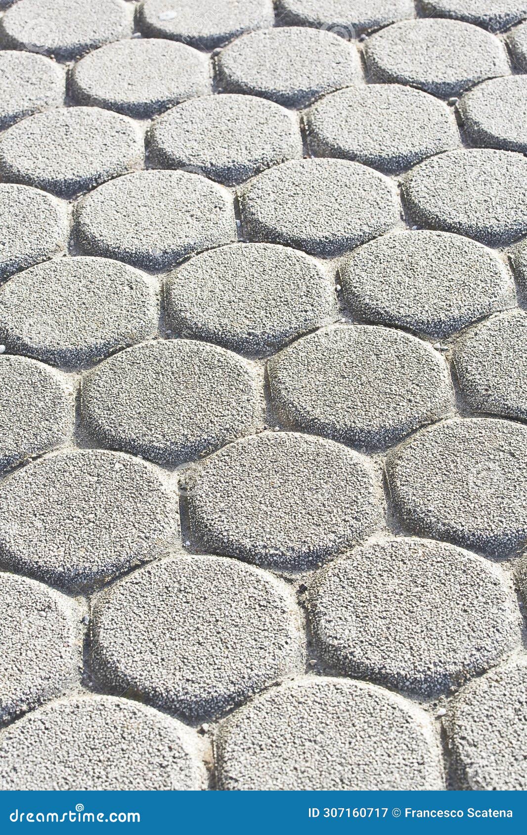 Concrete Self Locking Flooring Blocks in Hexagonal in Shape - Used in ...