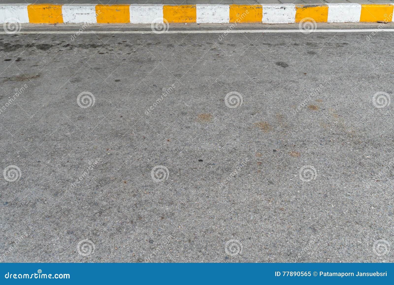 Sidewalk Curb Texture