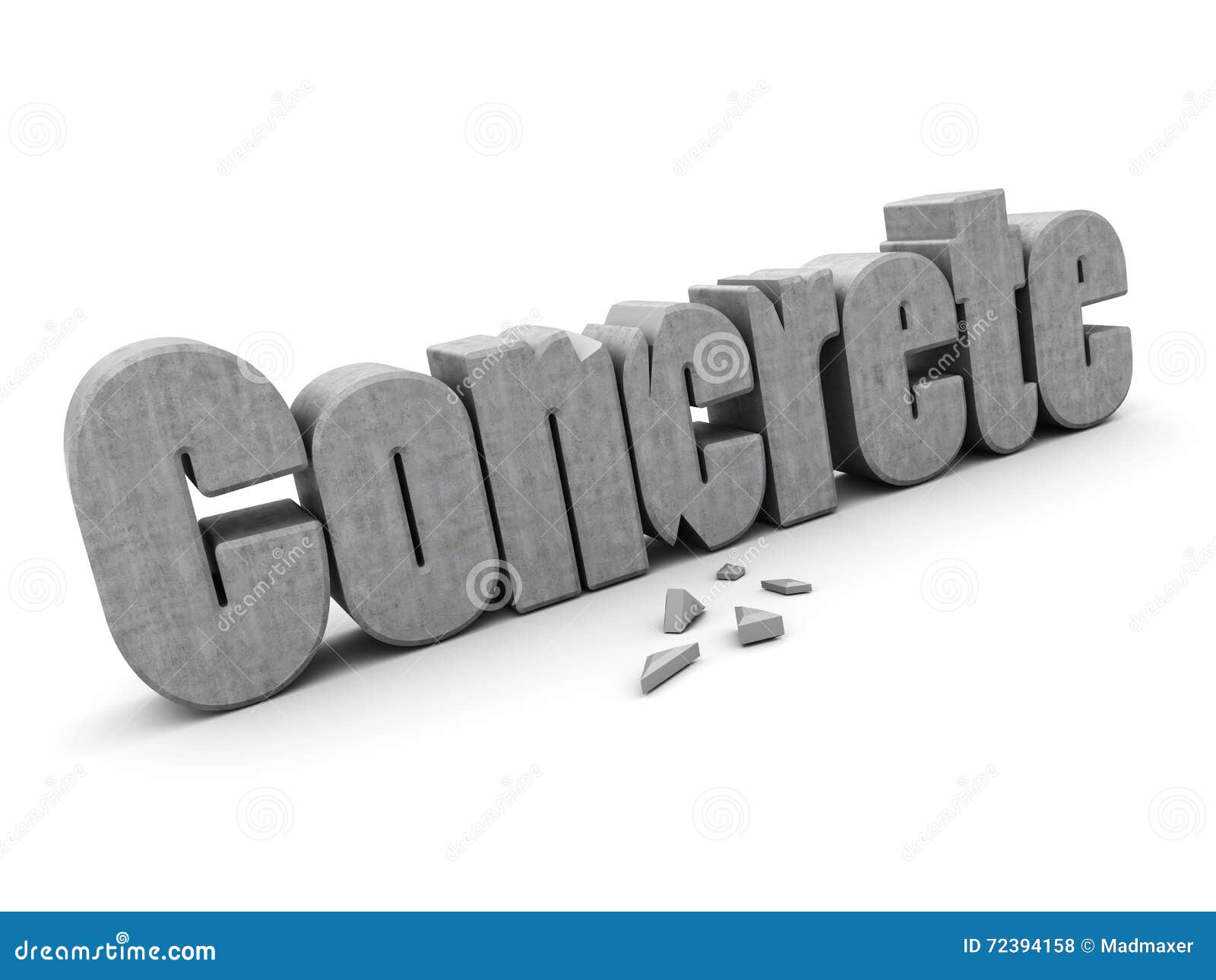 Concrete sign stock illustration. Illustration of alphabet - 72394158