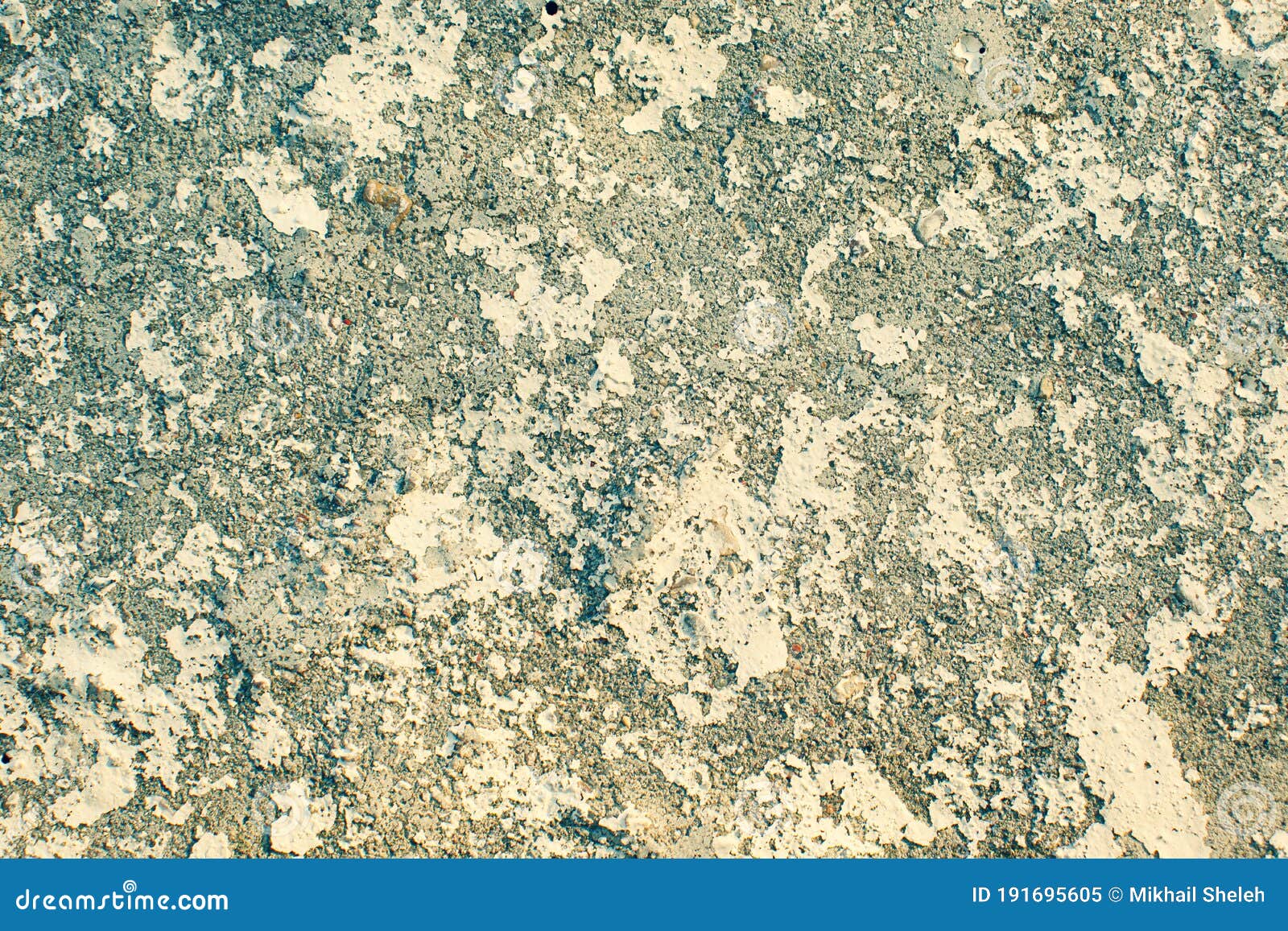 Concrete Slab with Old Peeled Gray Paint Stock Image - Image of ...