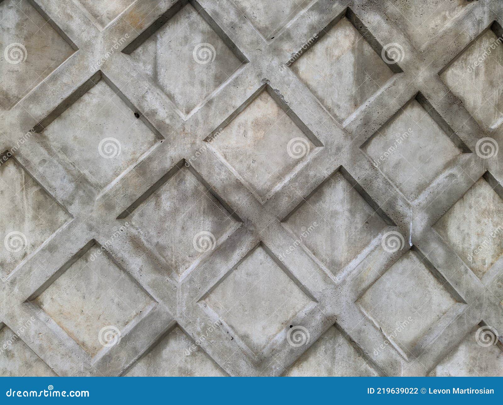 Concrete Slab Texture with Geometric Square Patterns Stock Photo ...