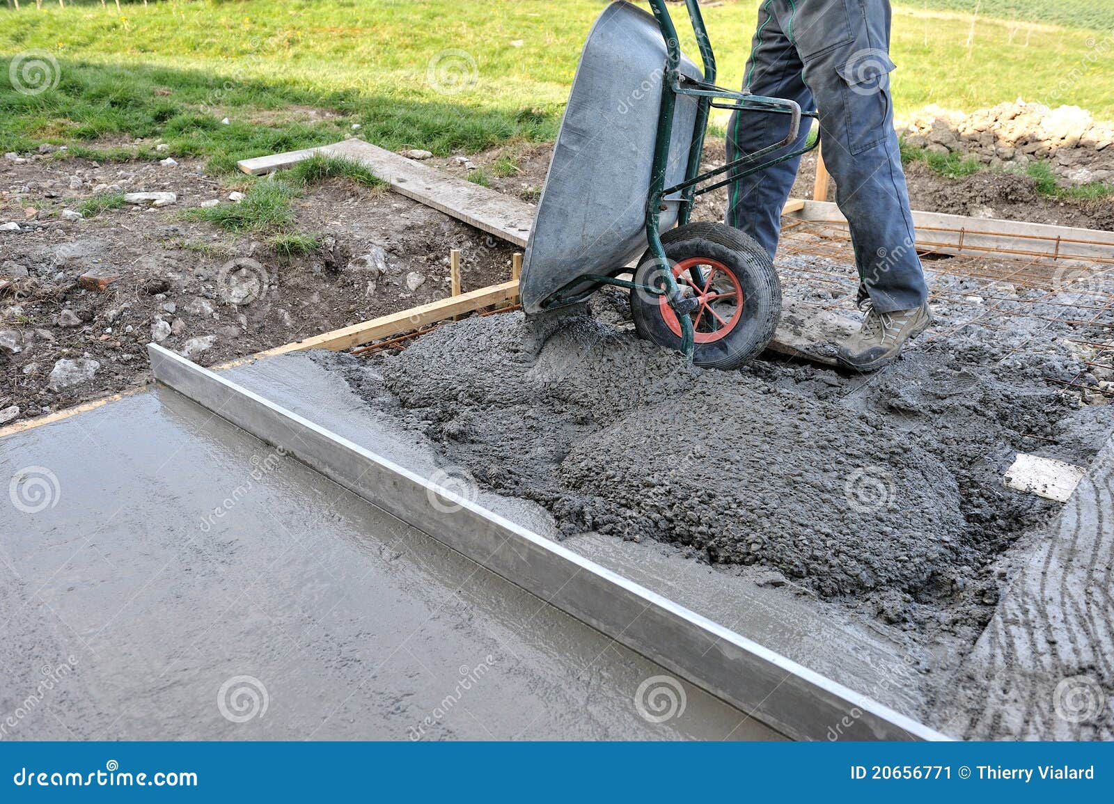 Concrete slab tree stock image. Image of foundation, masonry - 20656771
