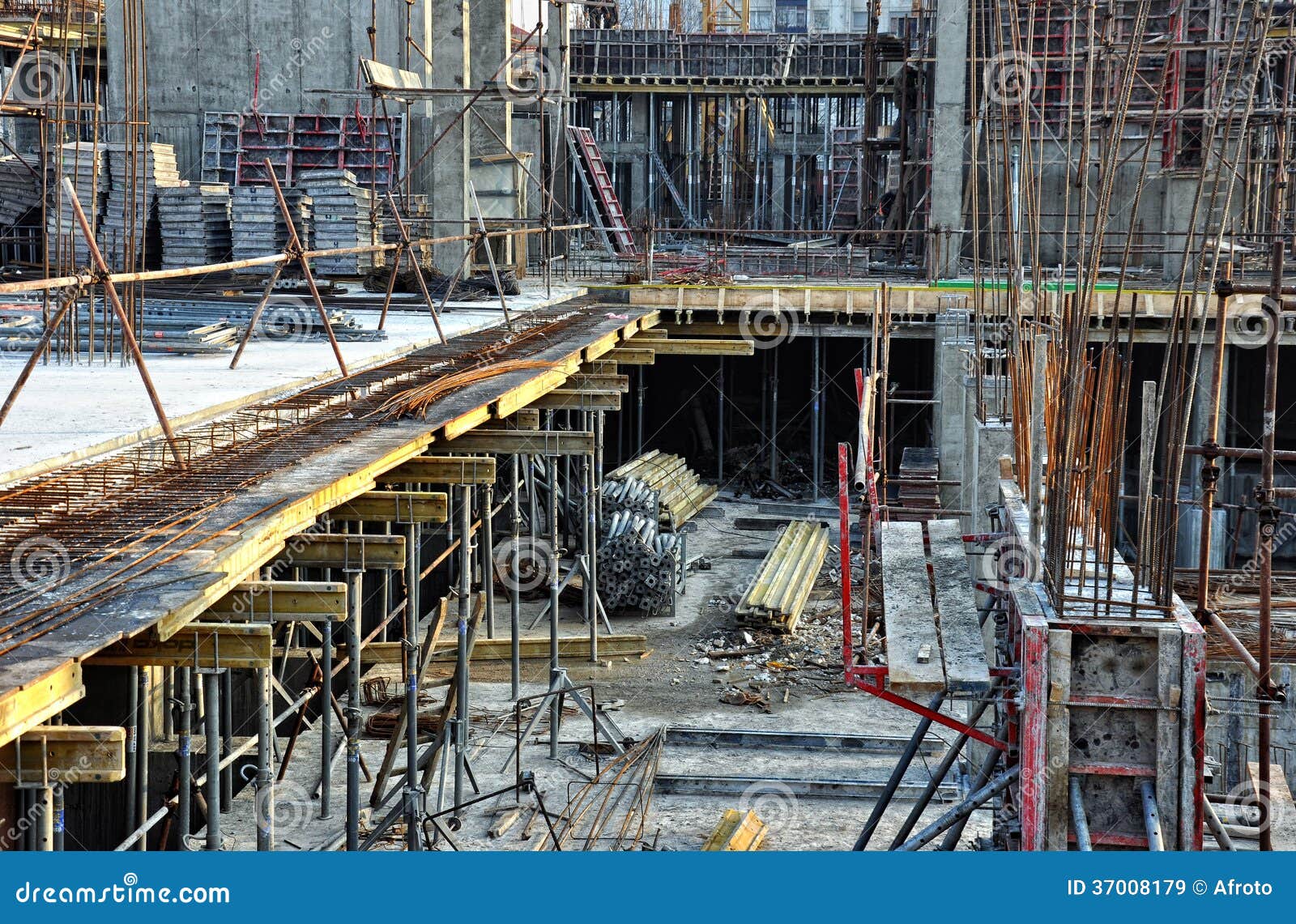 Concrete slabs and walls stock image. Image of slabs - 37008179