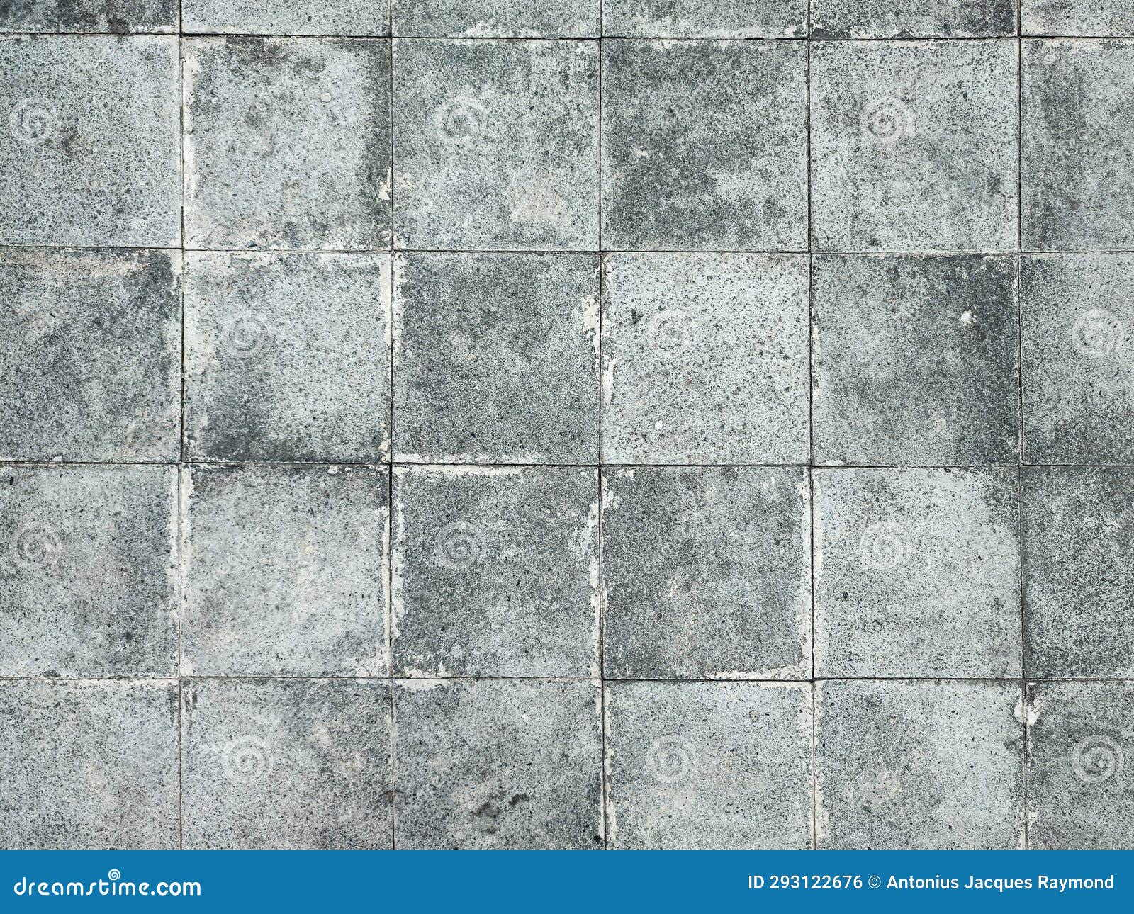 Concrete Square Tile Surface Texture Top View Stock Photo - Image of ...