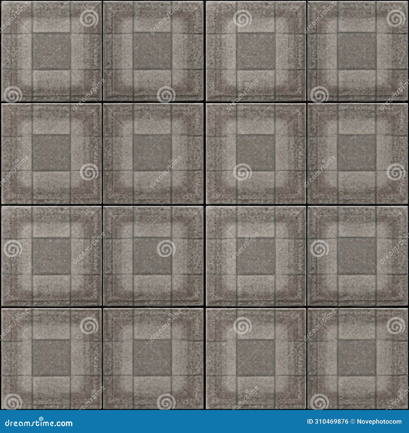 Concrete Square Tiles. Concrete Texture Stock Illustration ...