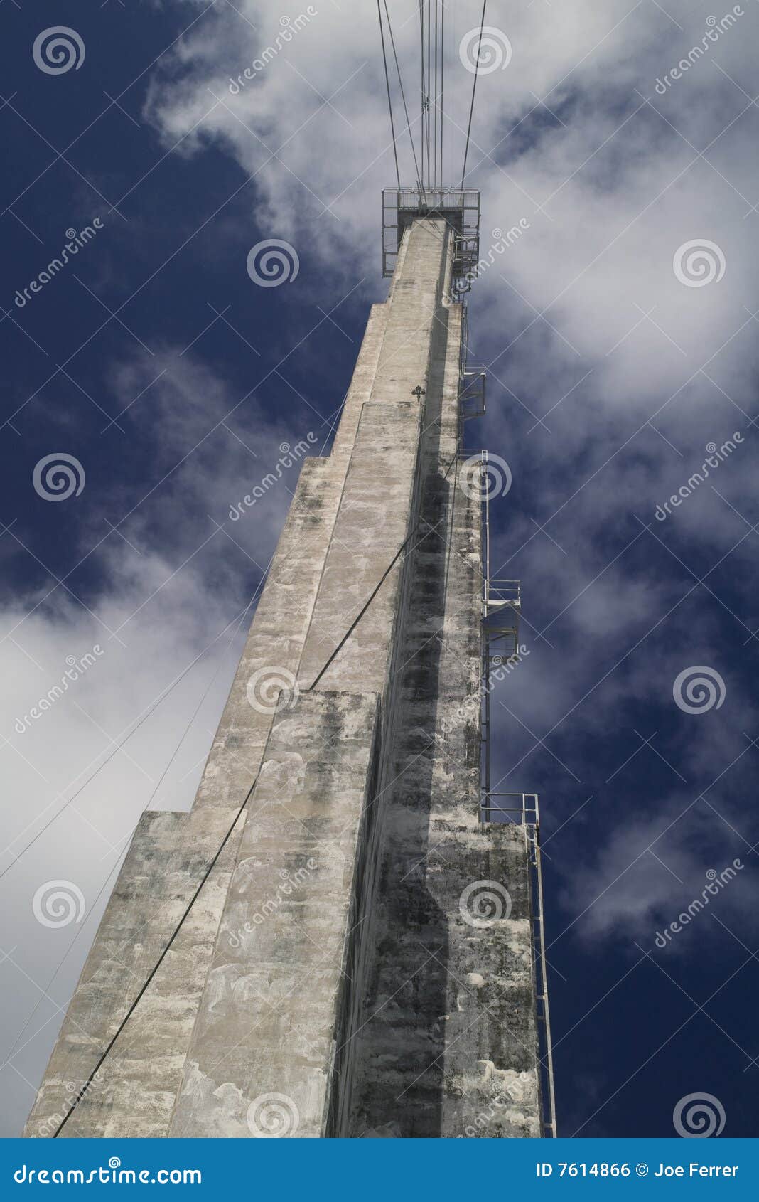 Concrete Stabilizing Tower stock photo. Image of concrete - 7614866