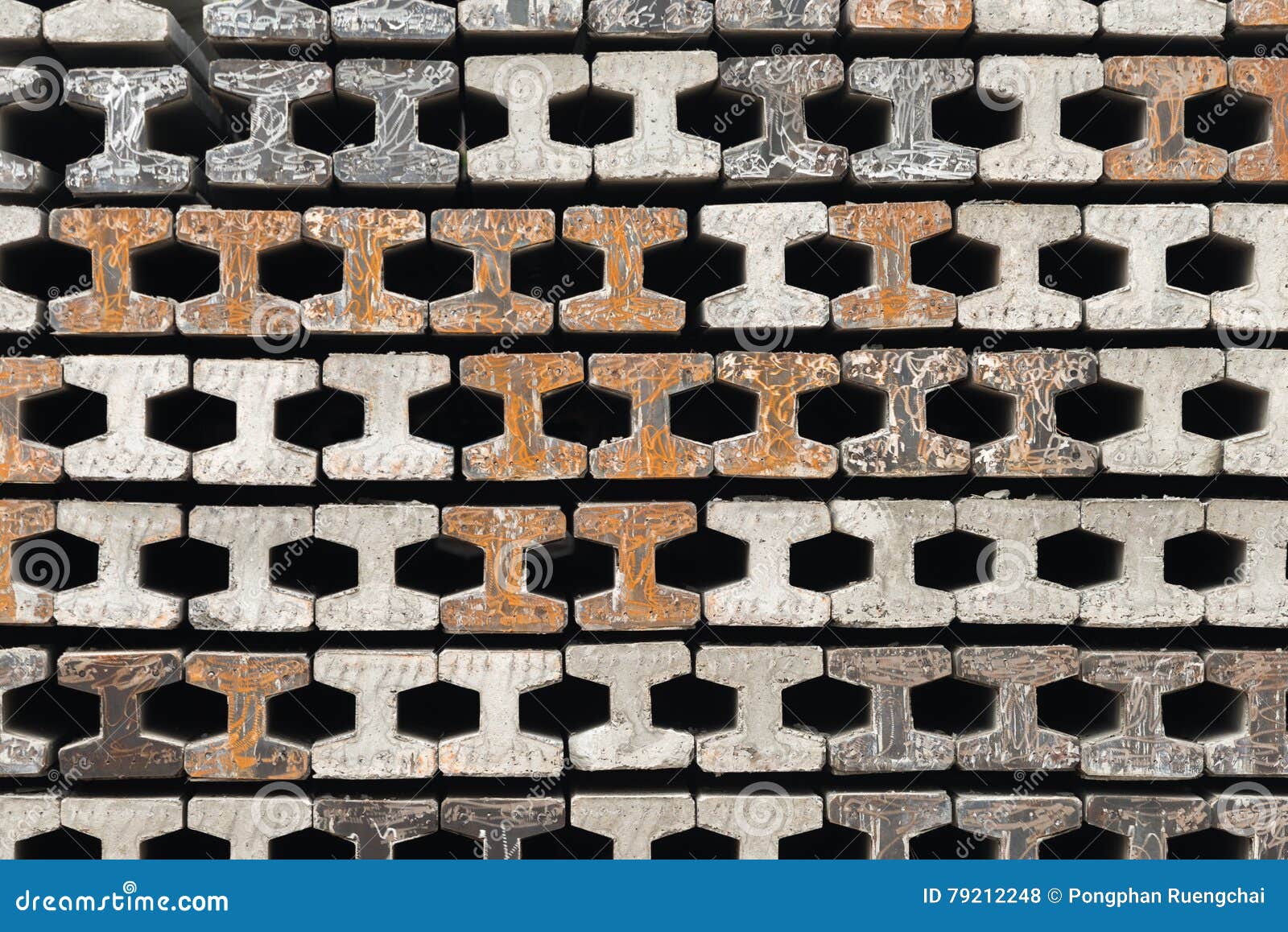 Concrete stack stock photo. Image of gray, builder, pile - 79212248