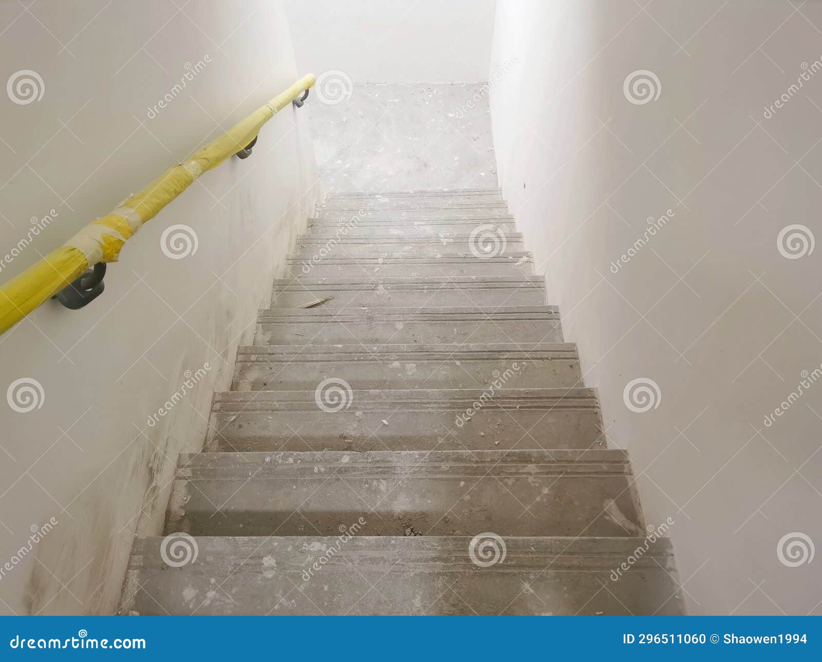 Concrete Stair step stock photo. Image of builder, concrete - 296511060