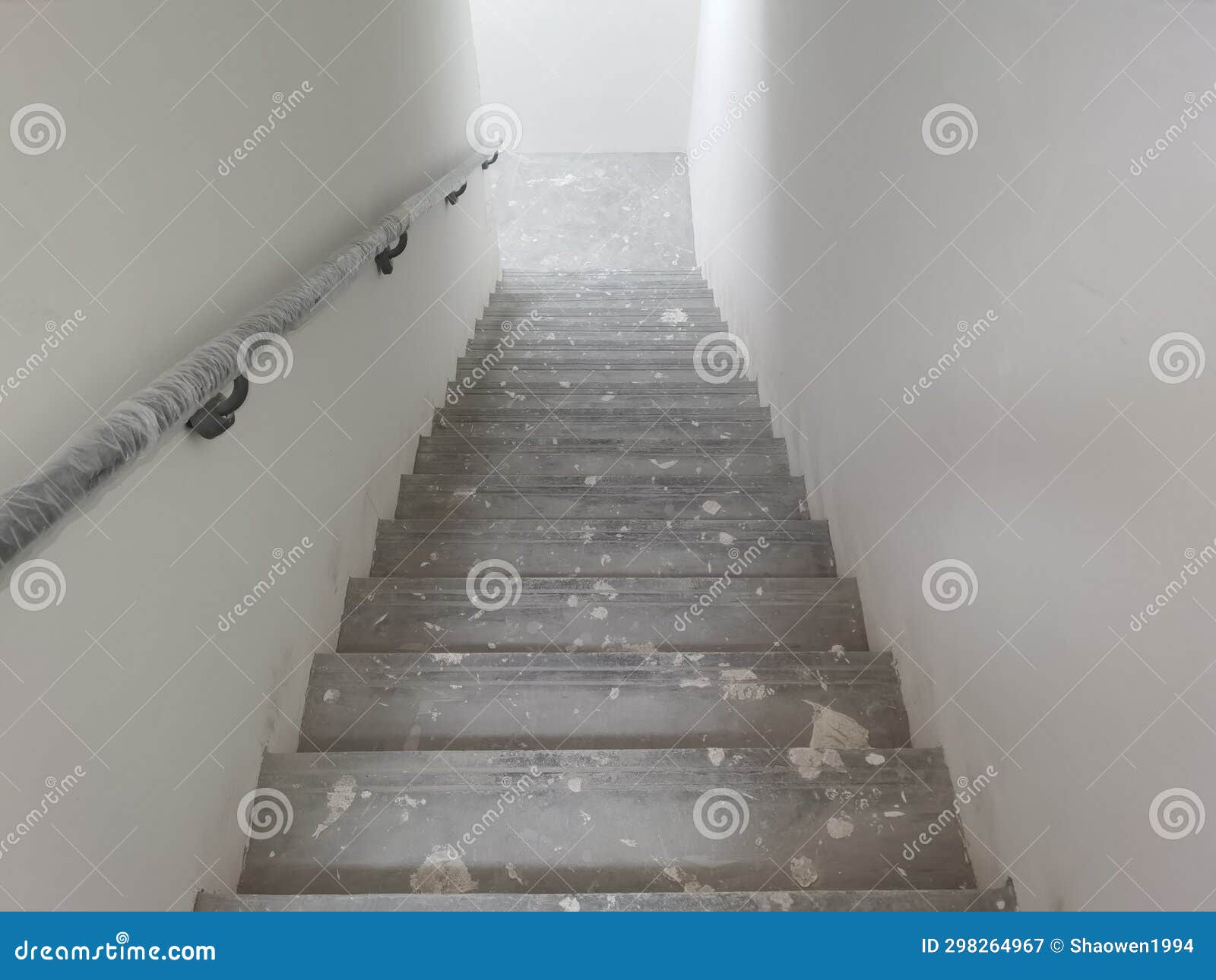 Concrete Stair step stock image. Image of city, stair - 298264967
