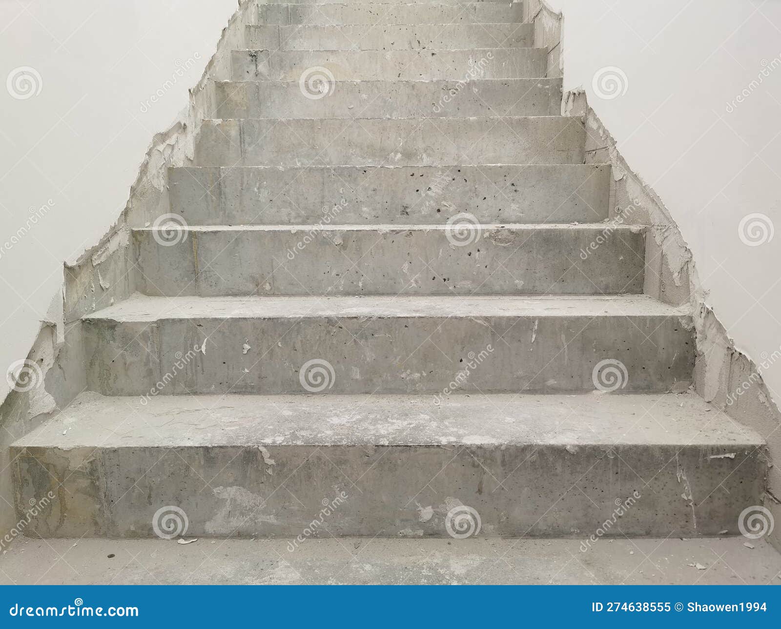 Concrete Stair step stock image. Image of step, building - 274638555