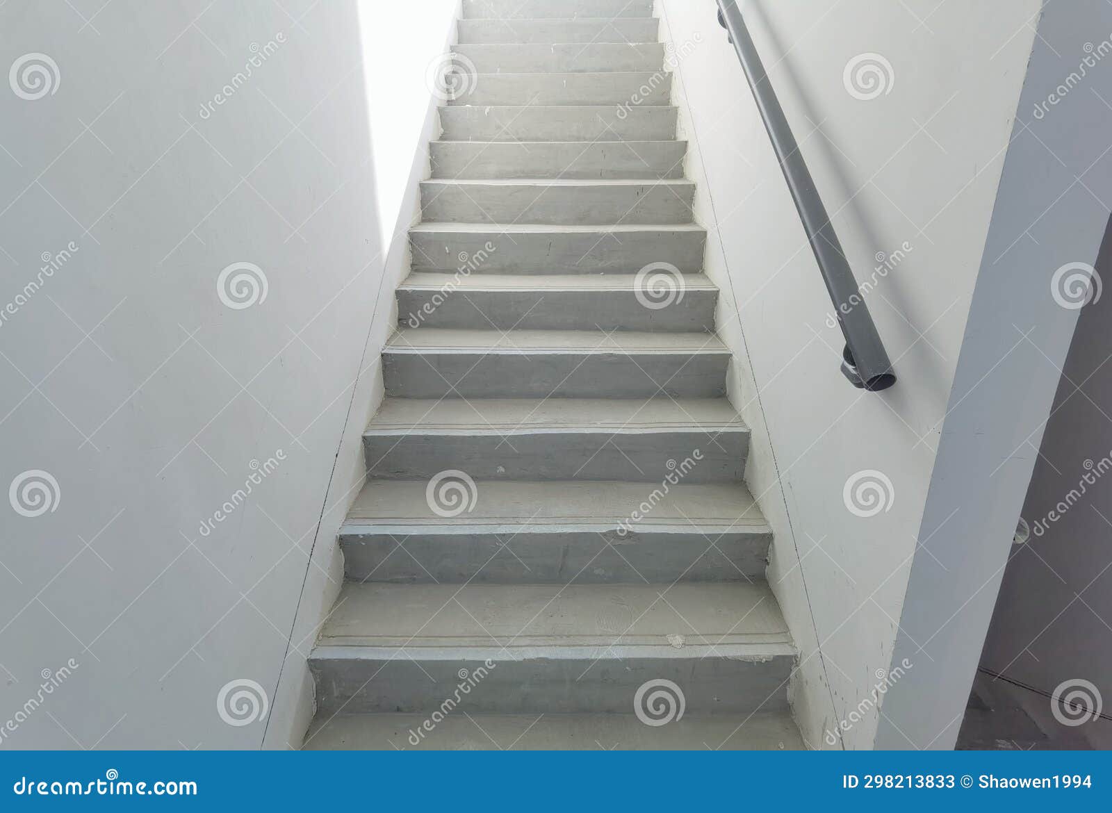 Concrete Stair step stock image. Image of wall, city - 298213833