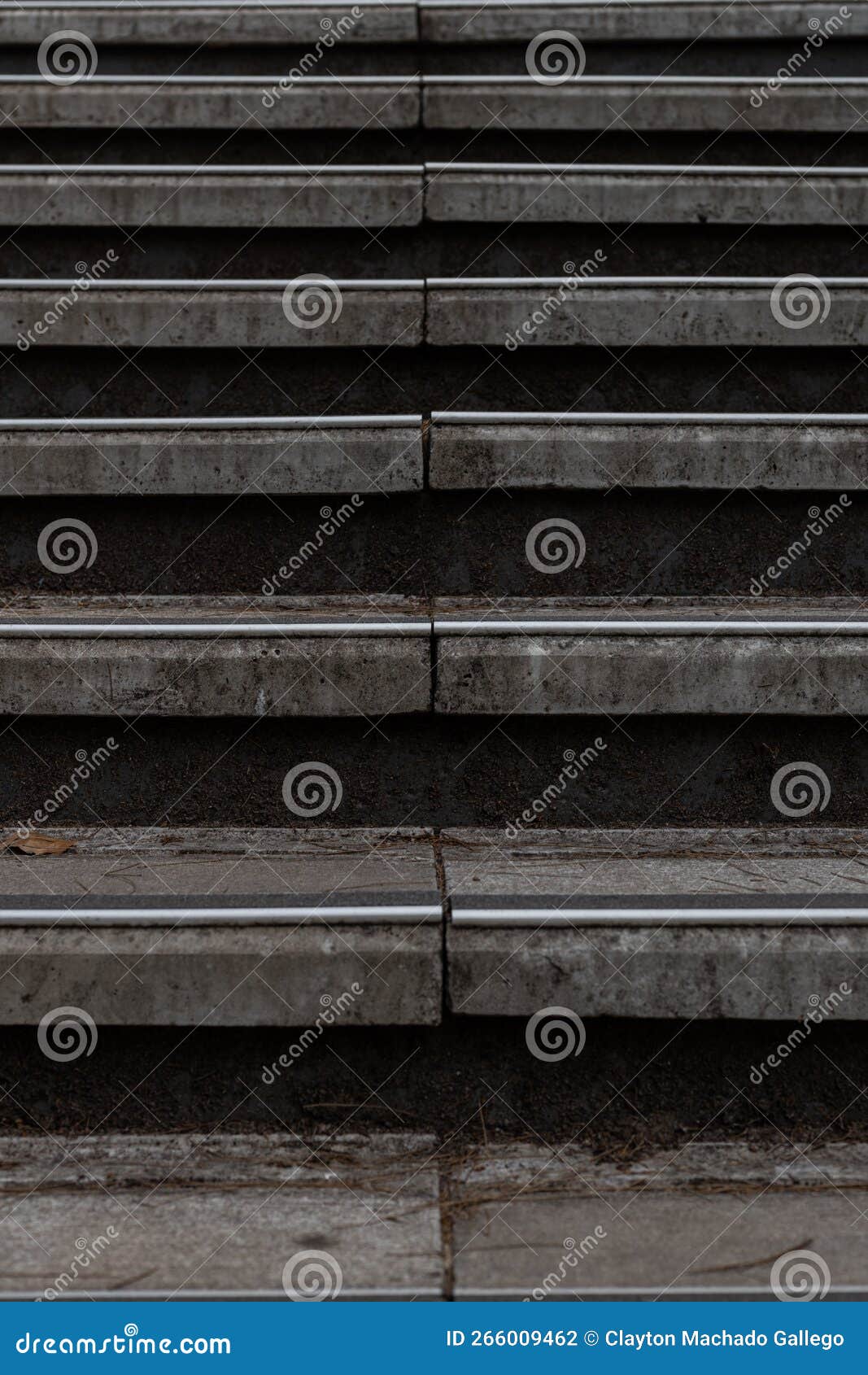 Concrete Stair Texture in Perspective Stock Photo - Image of sunlight ...