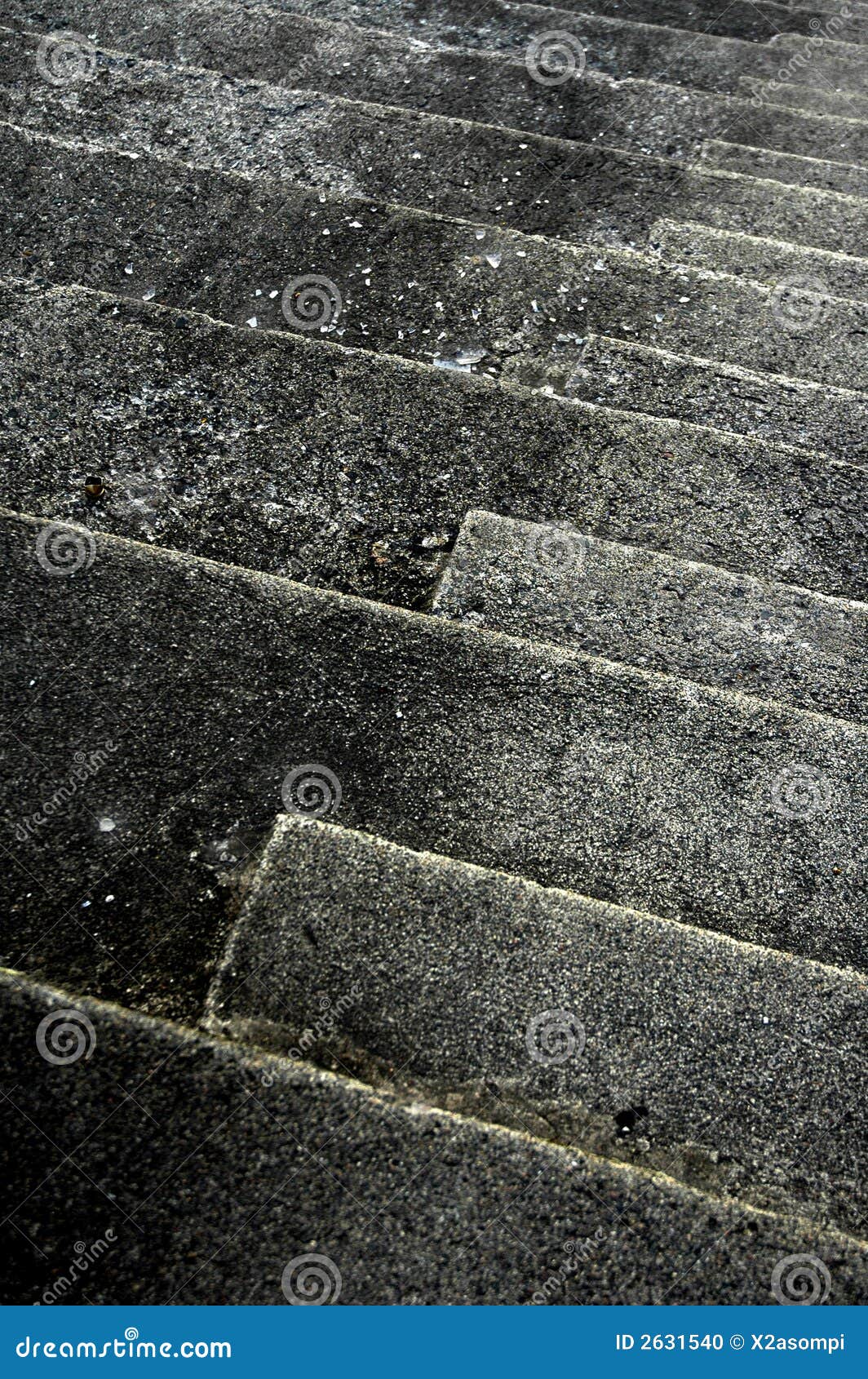 Concrete Stairs Picture. Image: 2631540