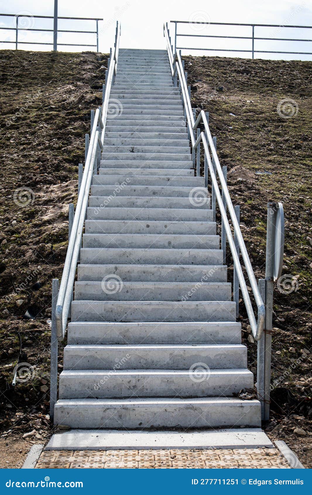 Concrete Stairs Leading Up. Infrastructure and the Concept of ...