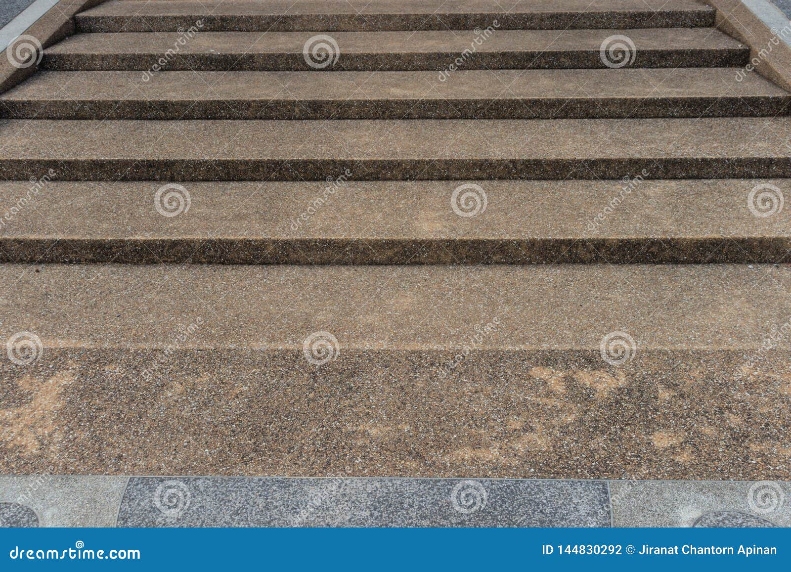 Concrete Stairs with Rough Surface Design Stock Photo - Image of brown ...