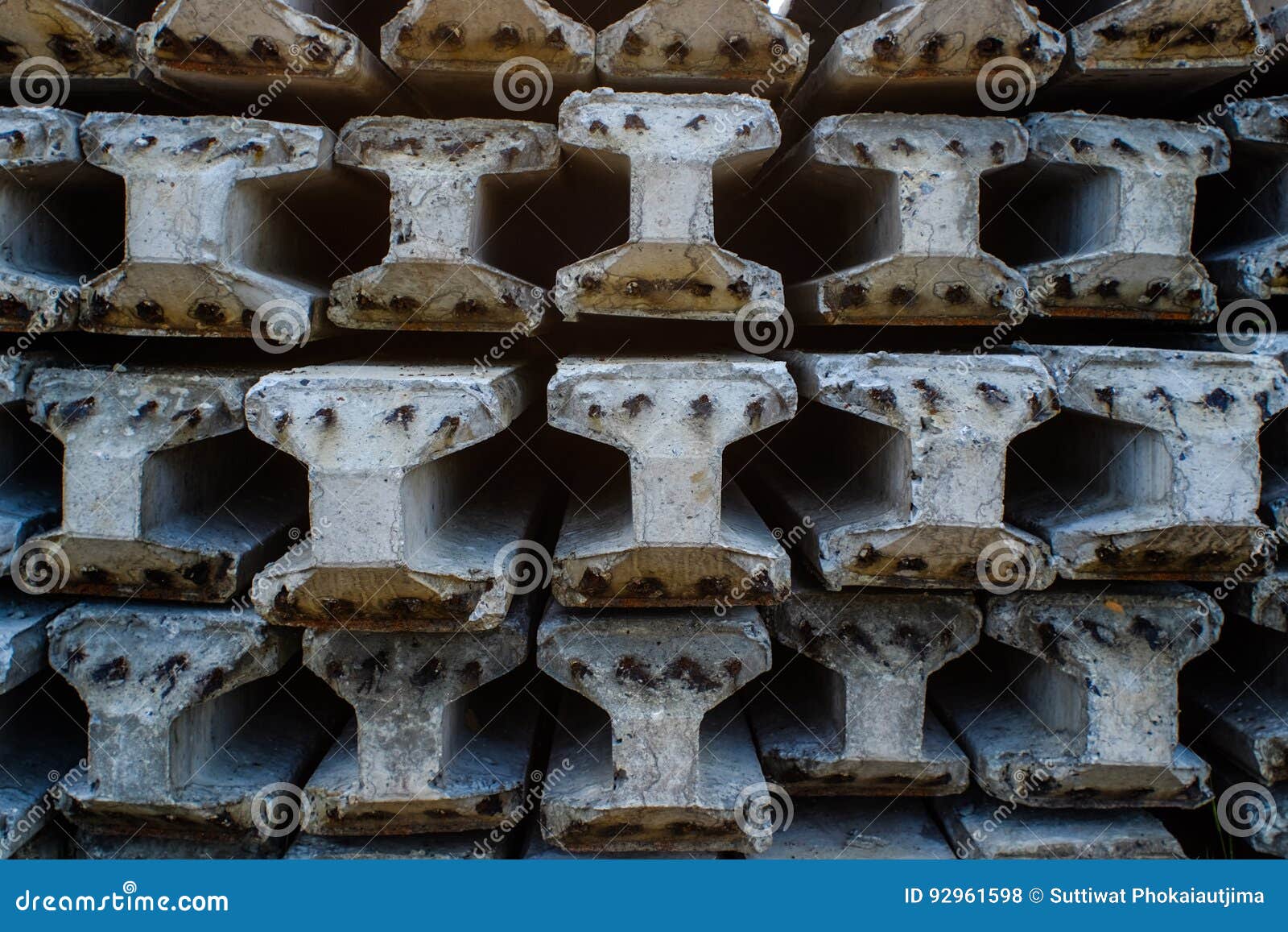 Concrete stake stock photo. Image of occupation, pole - 92961598