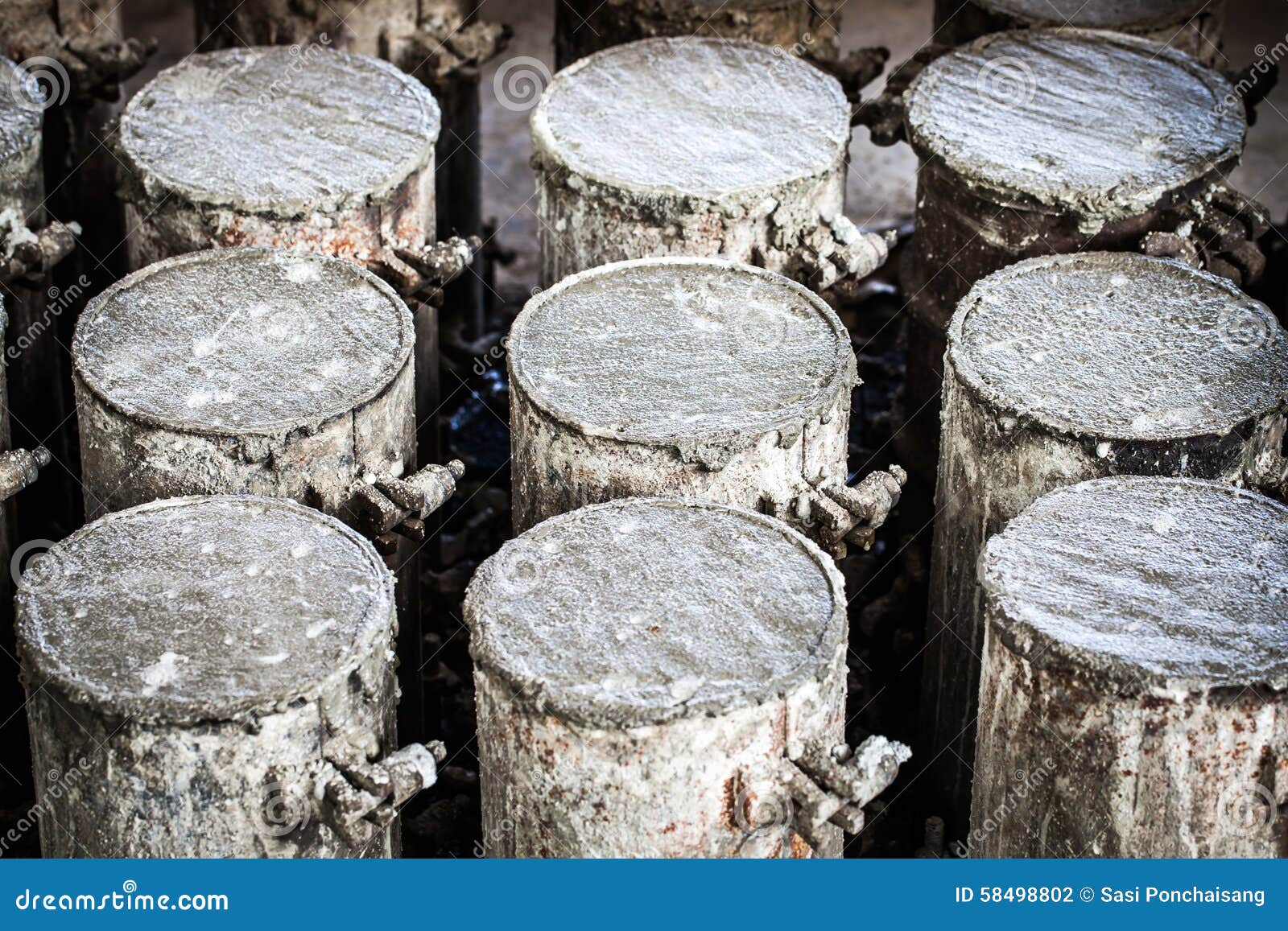 Testing For Compaction Using Coring Royalty-Free Stock Photo ...