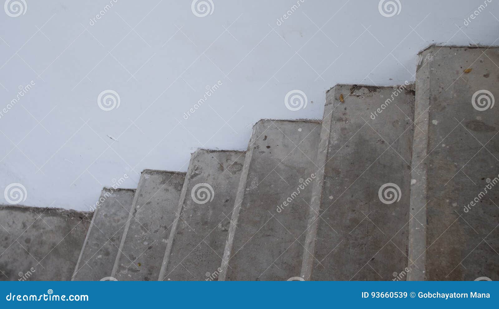 Concrete Steps Outside Office Builiding Stock Image - Image of ...