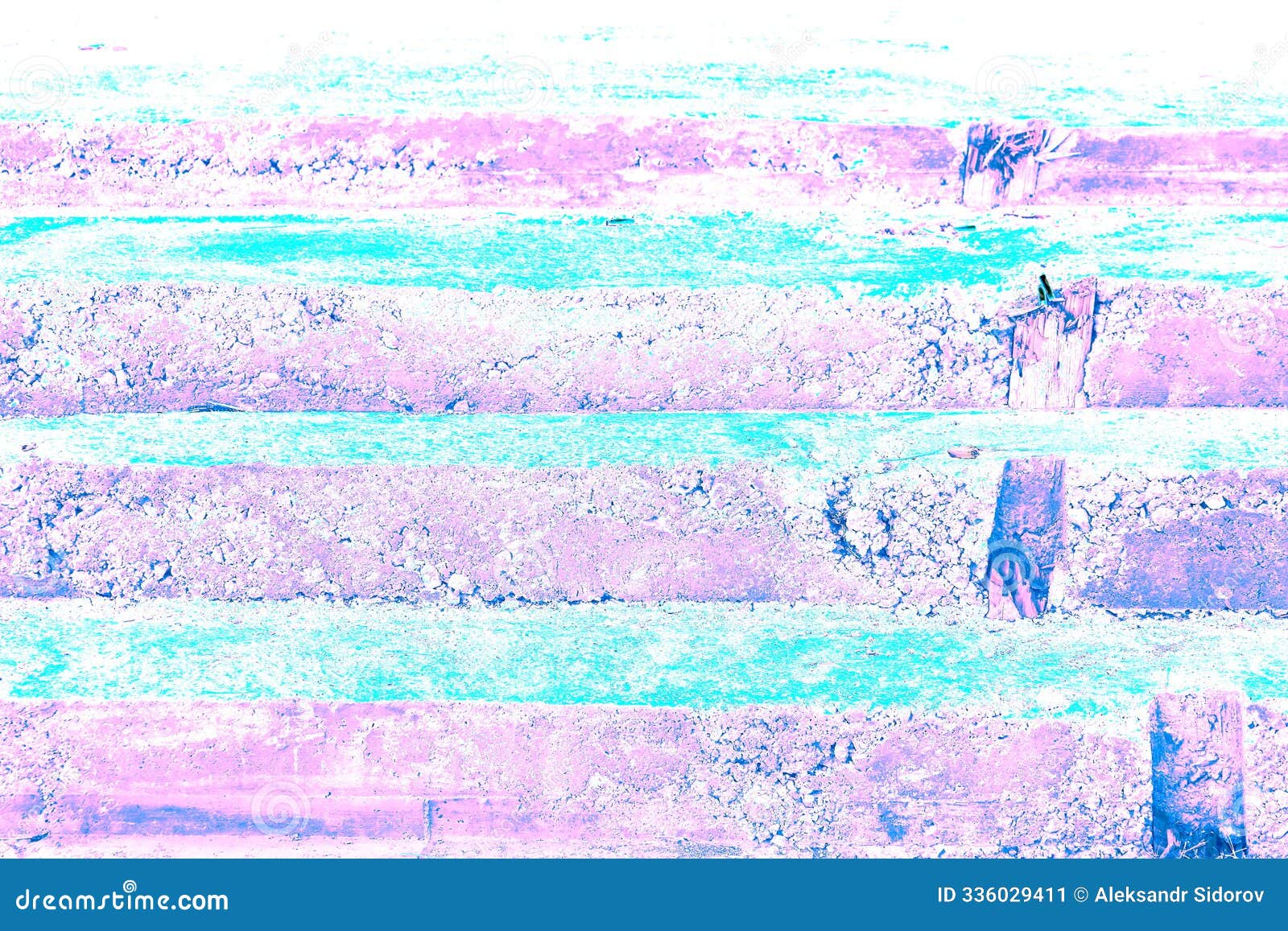 Concrete Steps Rough, Concrete Formwork for Steps,2 Stock Image - Image ...