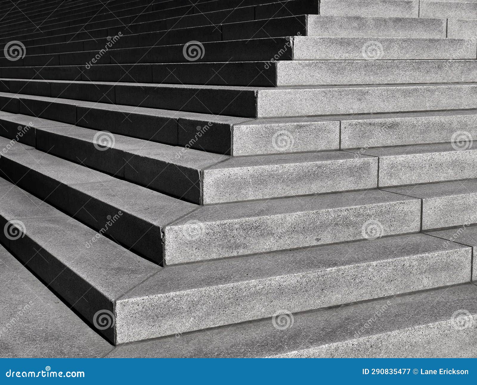 Concrete Steps with Shadow and Shape Stairs Stock Image - Image of wall ...