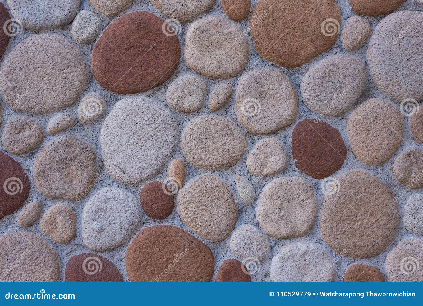 Concrete with Stone Pattern Texture Stock Image - Image of pattern ...