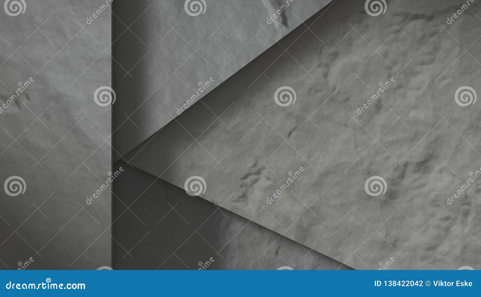 Concrete Stones Abstract. 3D Render Stock Illustration - Illustration ...