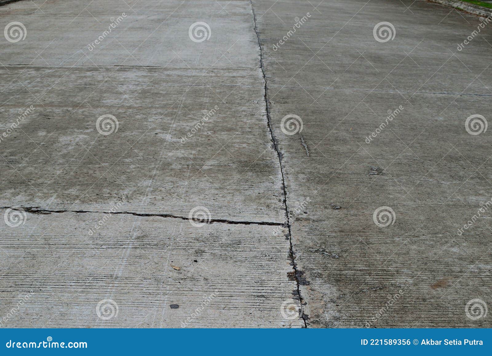 Concrete street stock photo. Image of closeup, roadway - 221589356