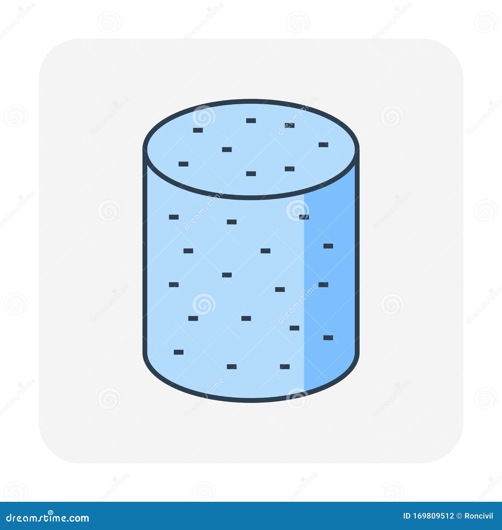 Concrete testing icon stock vector. Illustration of engineer - 169809512