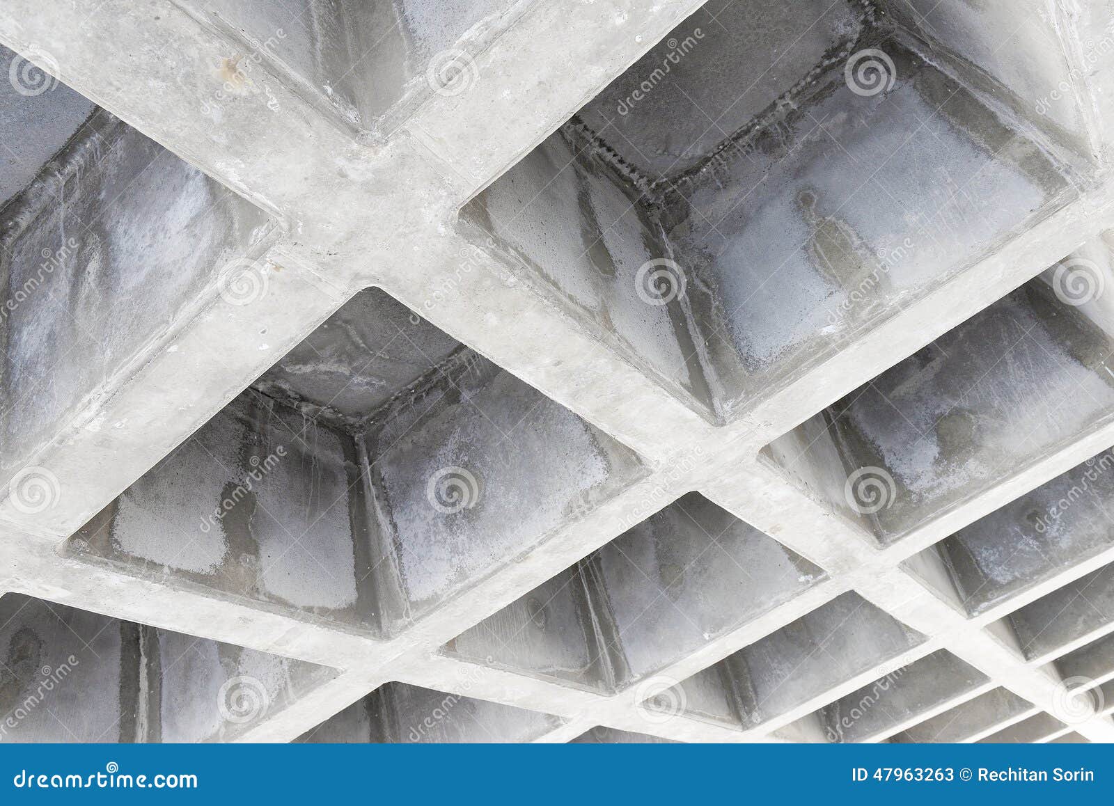 Concrete structure ceiling stock image. Image of ceiling - 47963263