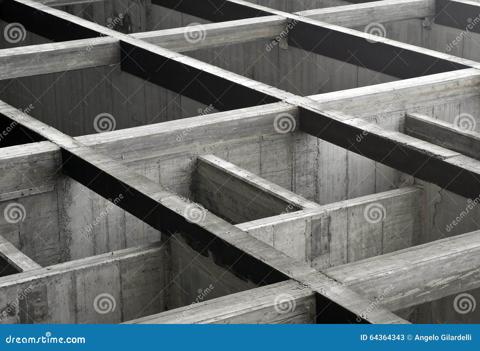 Concrete structure stock image. Image of concrete, building - 64364343