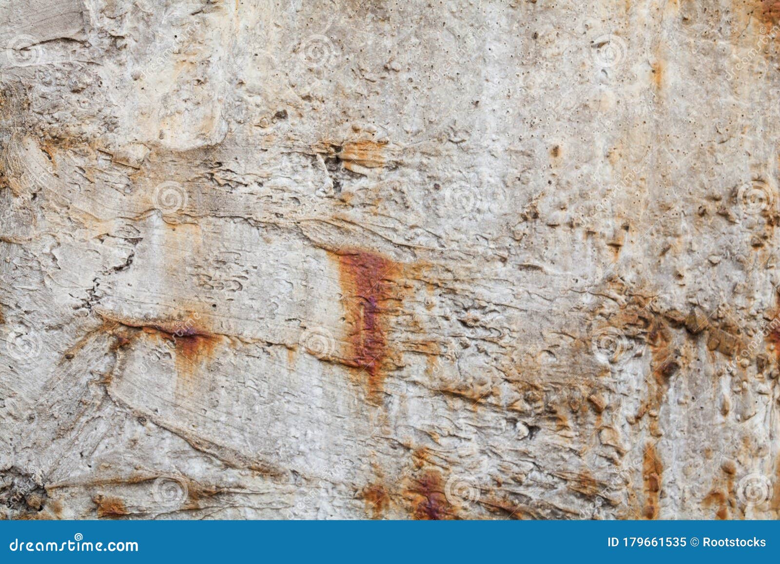 Concrete surface with rust stock image. Image of plaster - 179661535