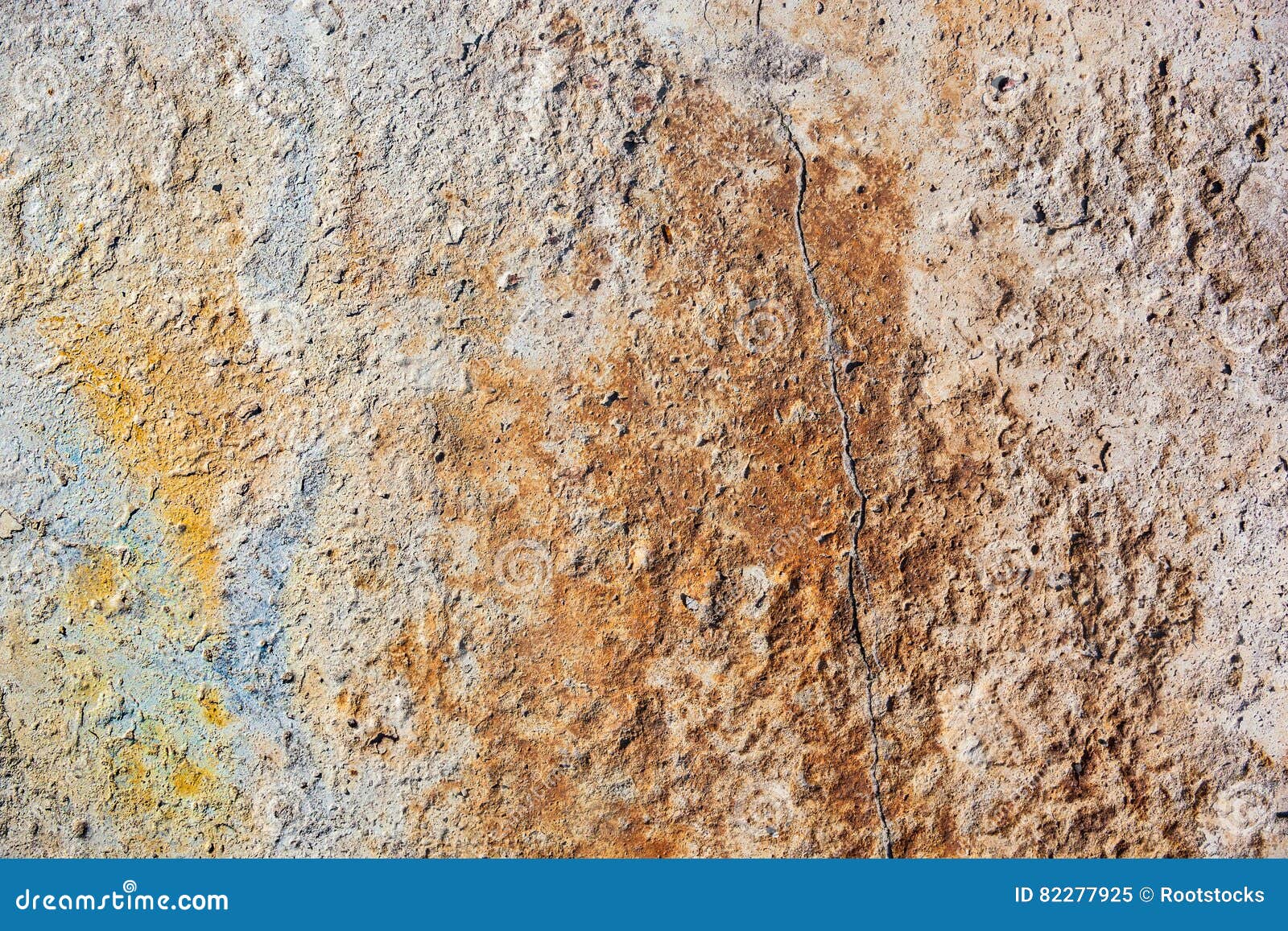 Concrete surface with rust stock image. Image of building - 82277925