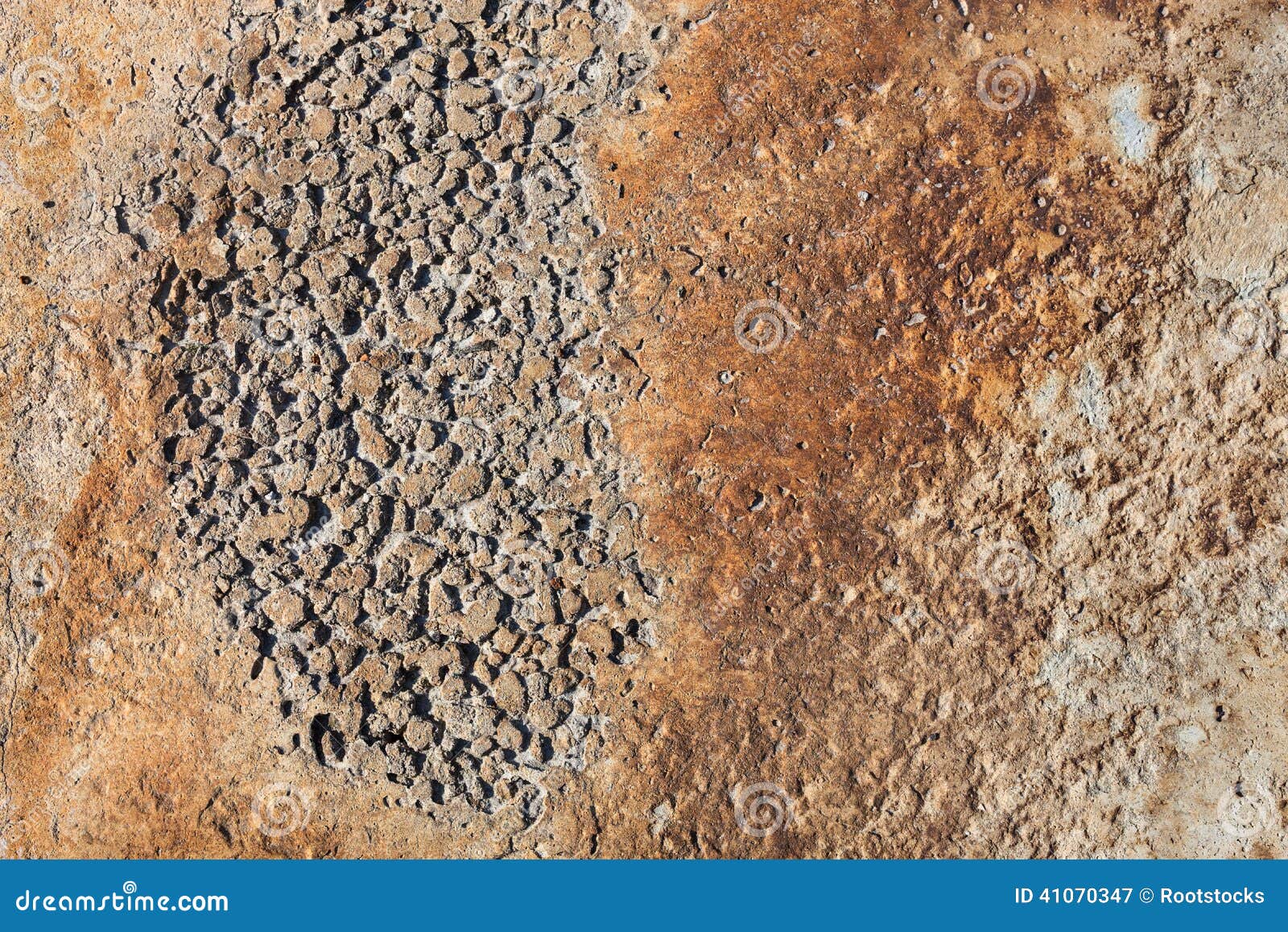 Concrete surface with rust stock image. Image of concrete - 41070347
