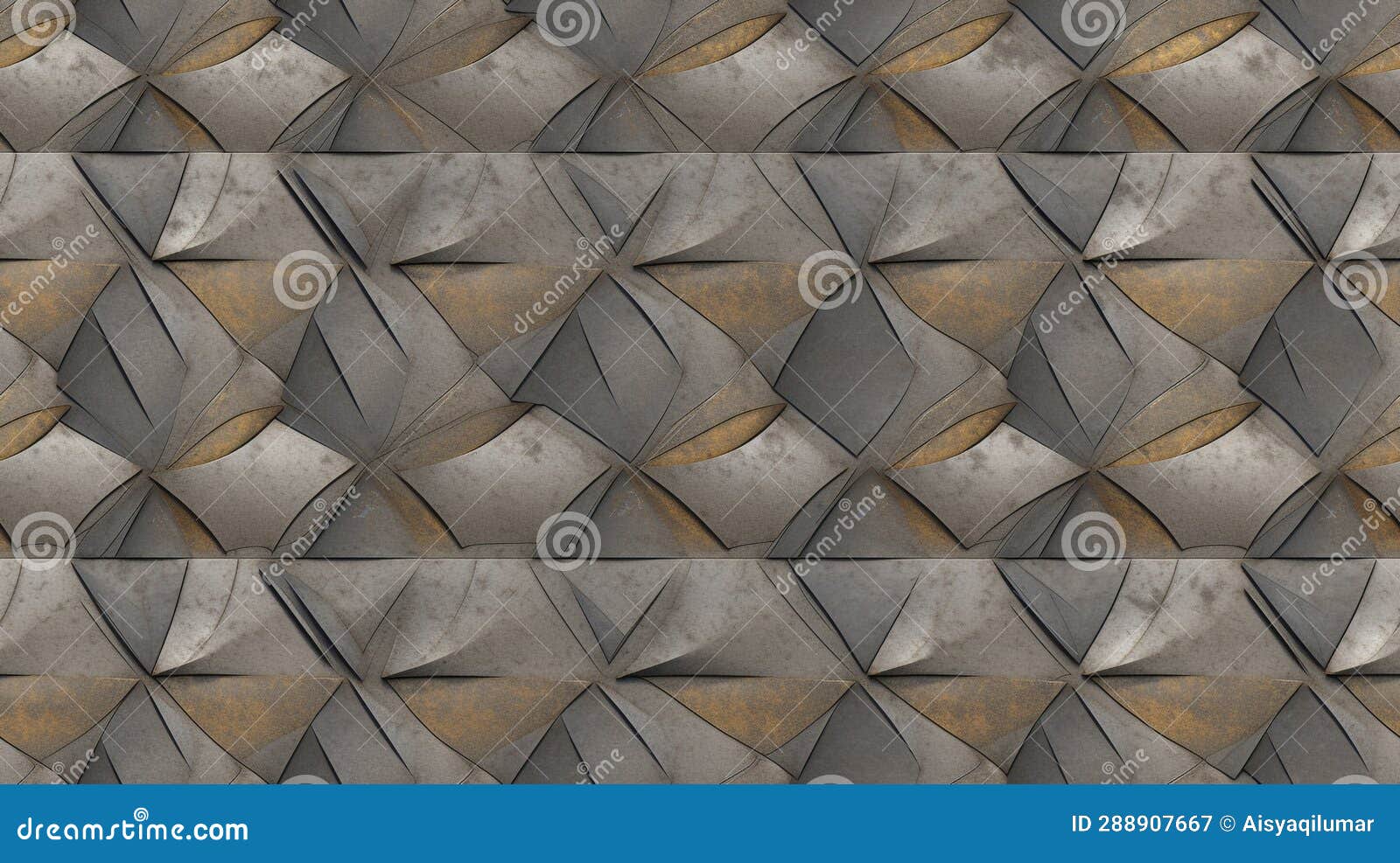 The Concrete Surface is Textured and Patterned with Repeating Tile ...