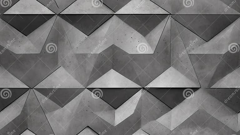 The Concrete Surface is Textured and Patterned with Repeating Tile ...