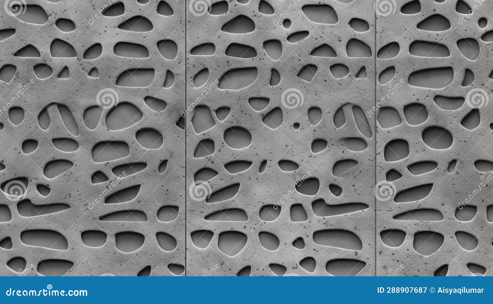 The Concrete Surface is Textured and Patterned with Repeating Tile ...