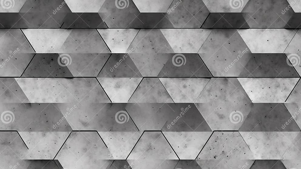 The Concrete Surface is Textured and Patterned with Repeating Tile ...