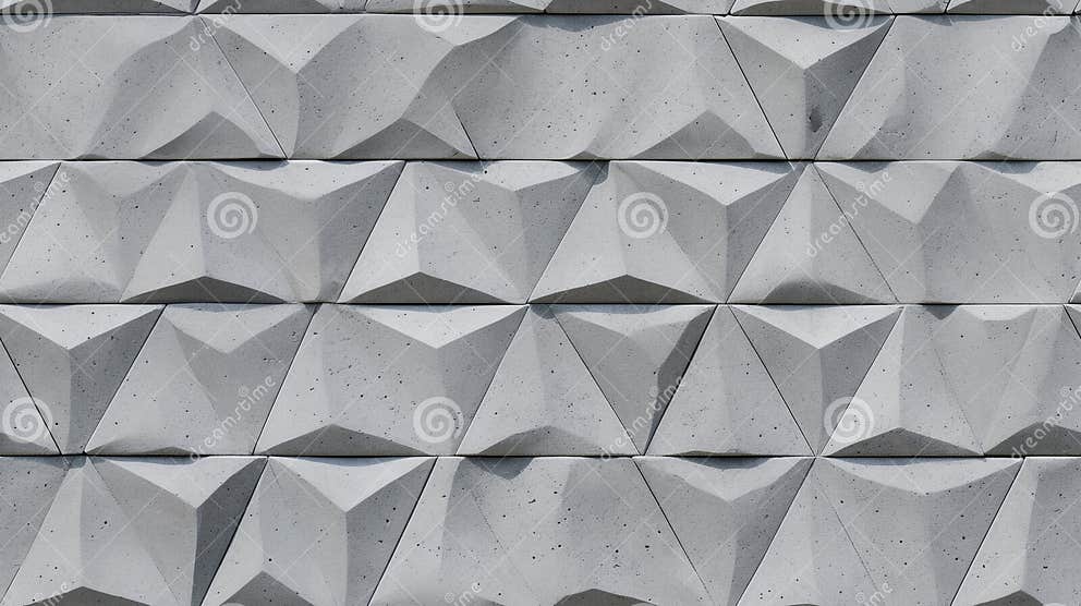 The Concrete Surface is Textured and Patterned with Repeating Tile ...