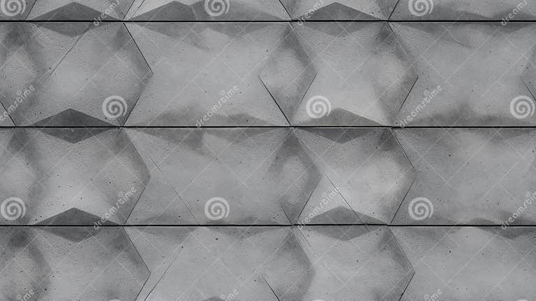 The Concrete Surface is Textured and Patterned with Repeating Tile ...