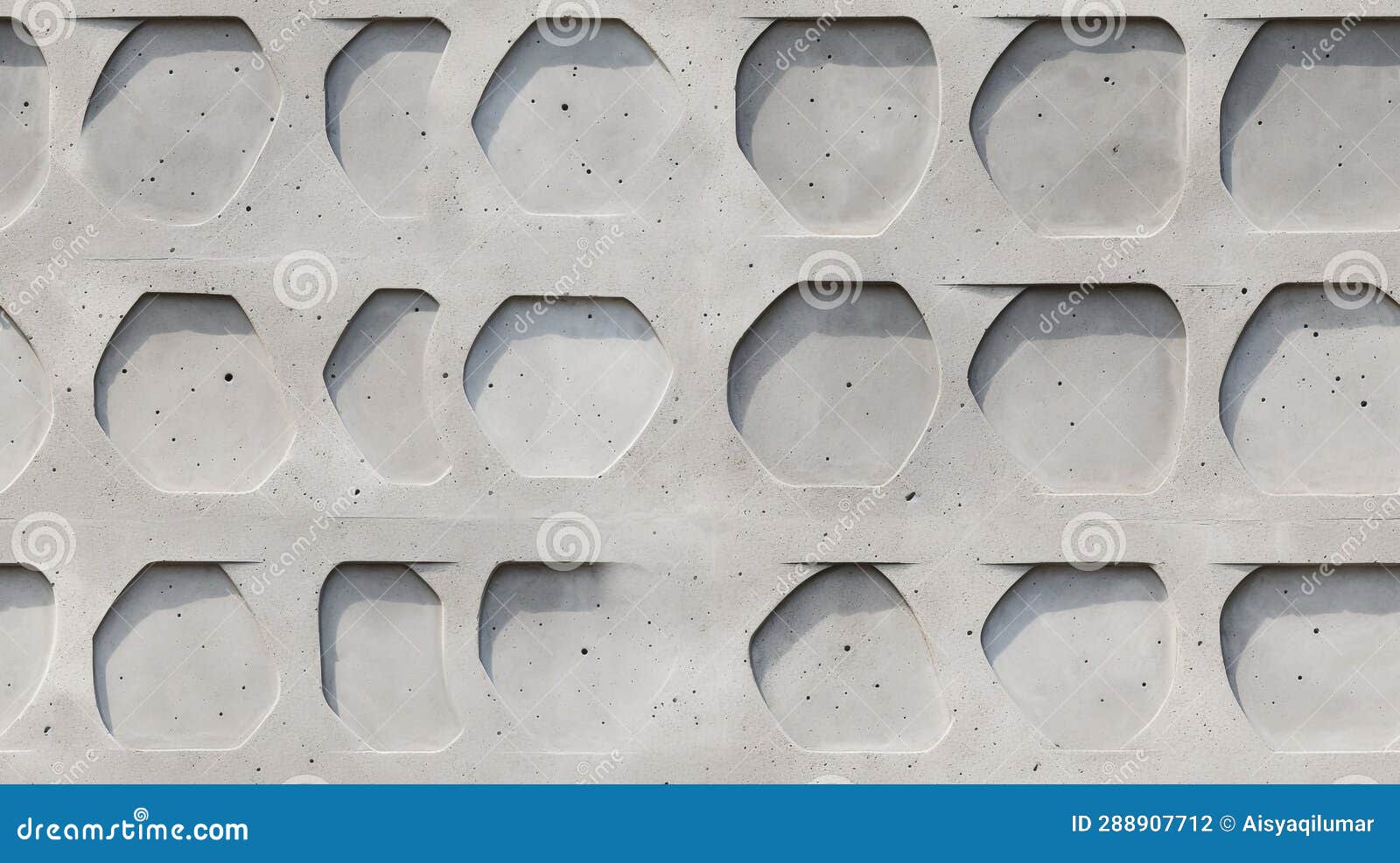 The Concrete Surface is Textured and Patterned with Repeating Tile ...