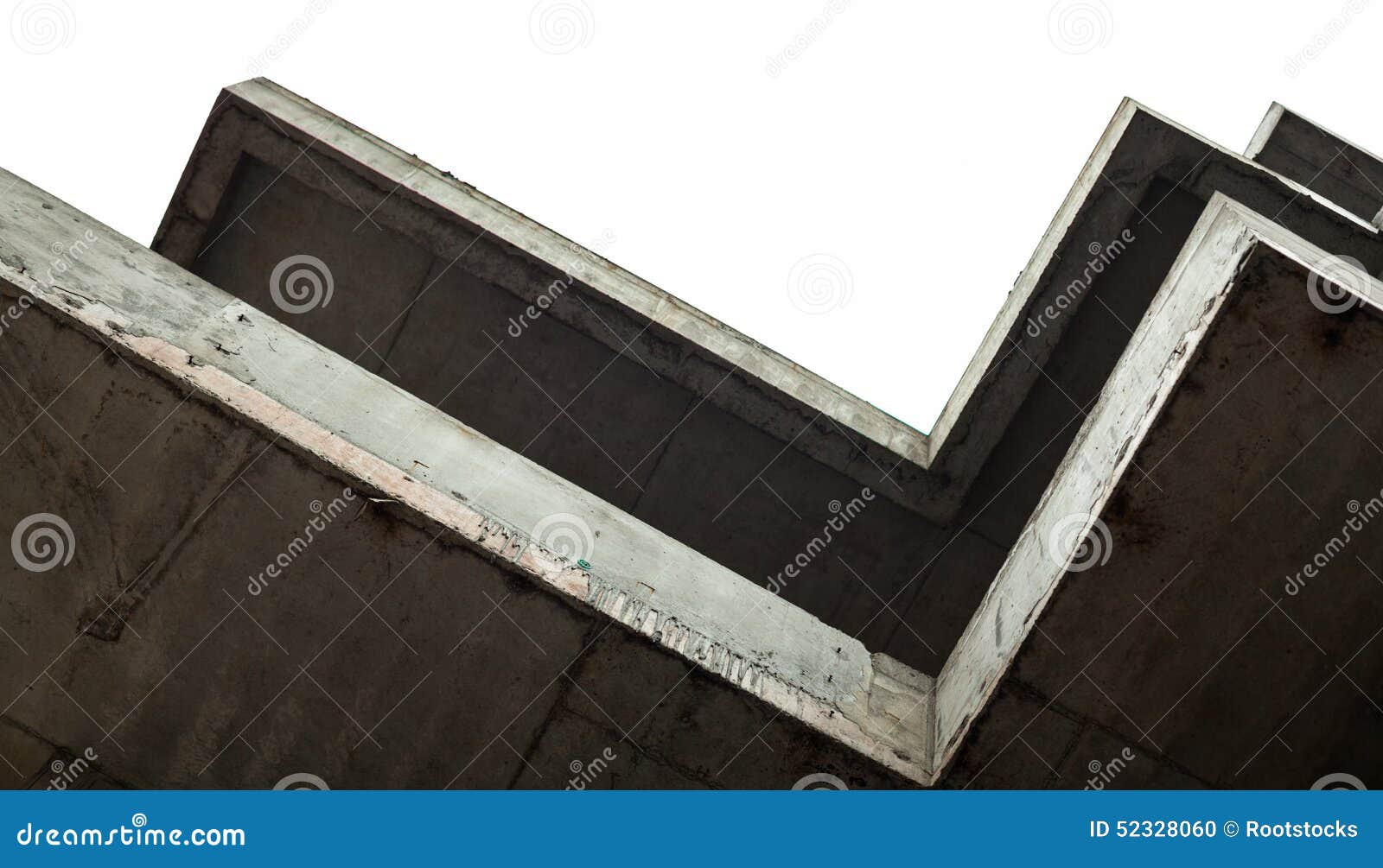 Concrete Surfaces of the Unfinished Building Stock Photo - Image of ...