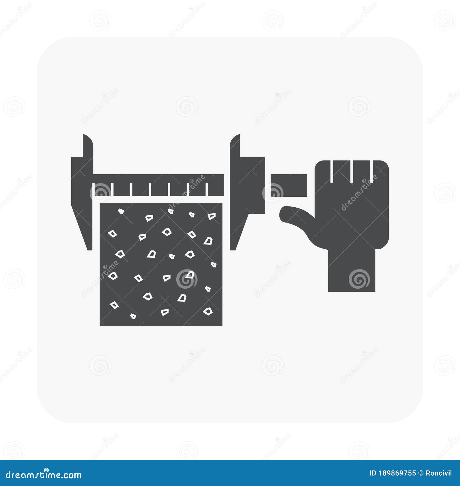 Concrete testing equipment stock vector. Illustration of engineer ...