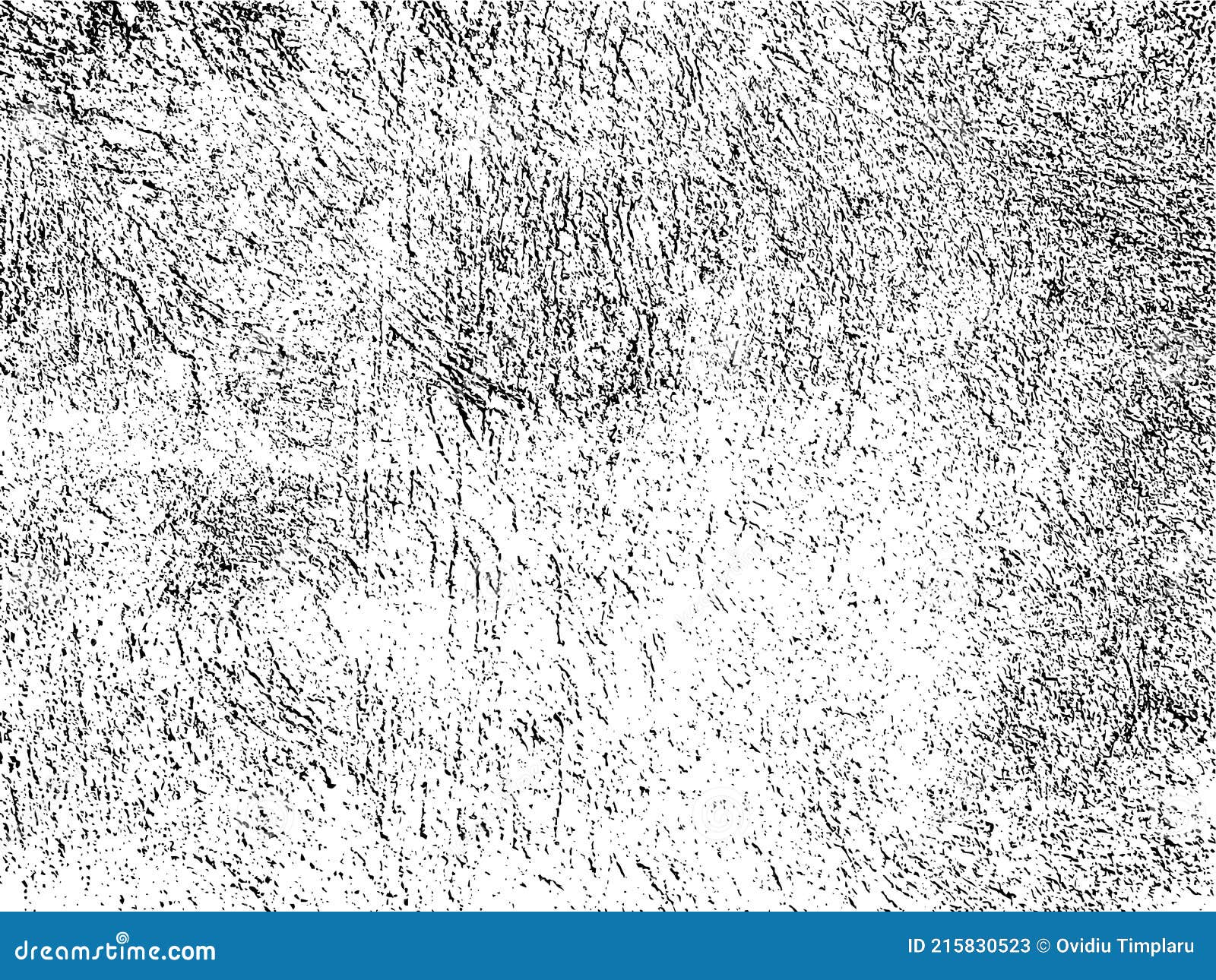 Concrete Texture. Cement Overlay Black and White Texture Stock Vector ...