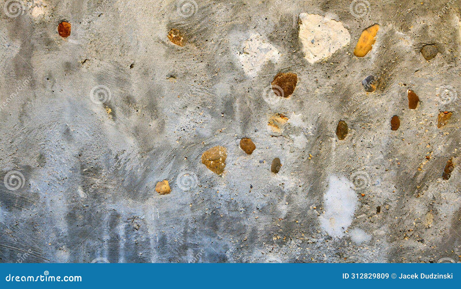 Concrete Texture with Small Stones Parts Inside Stock Illustration ...