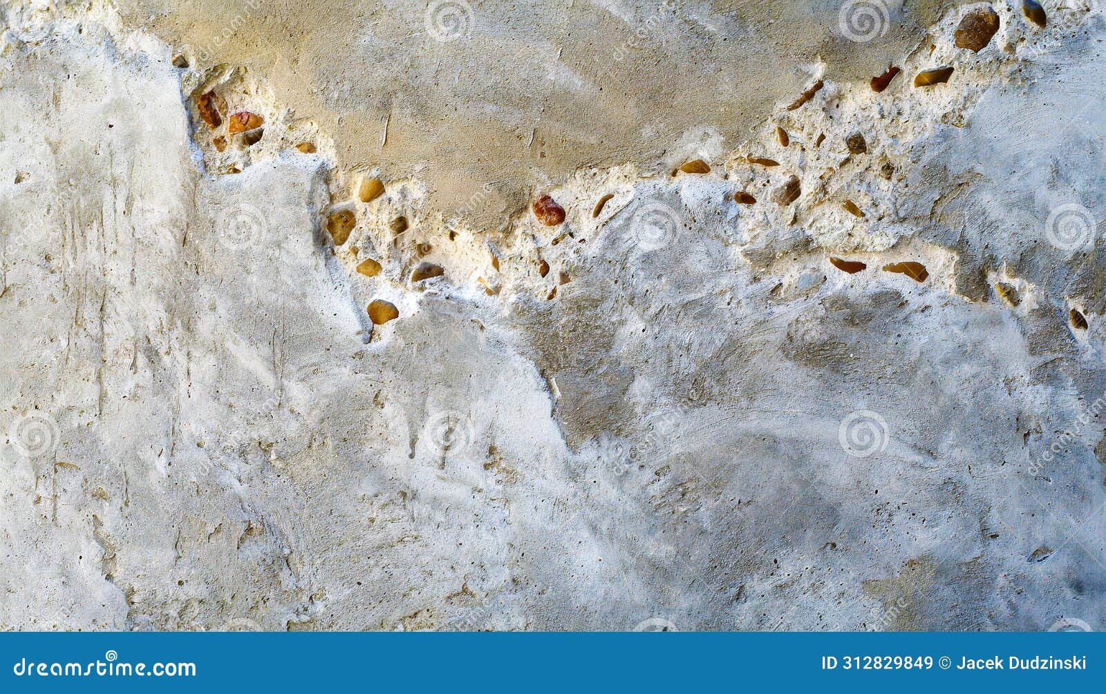 Concrete Texture with Small Stones Parts Inside Stock Illustration ...