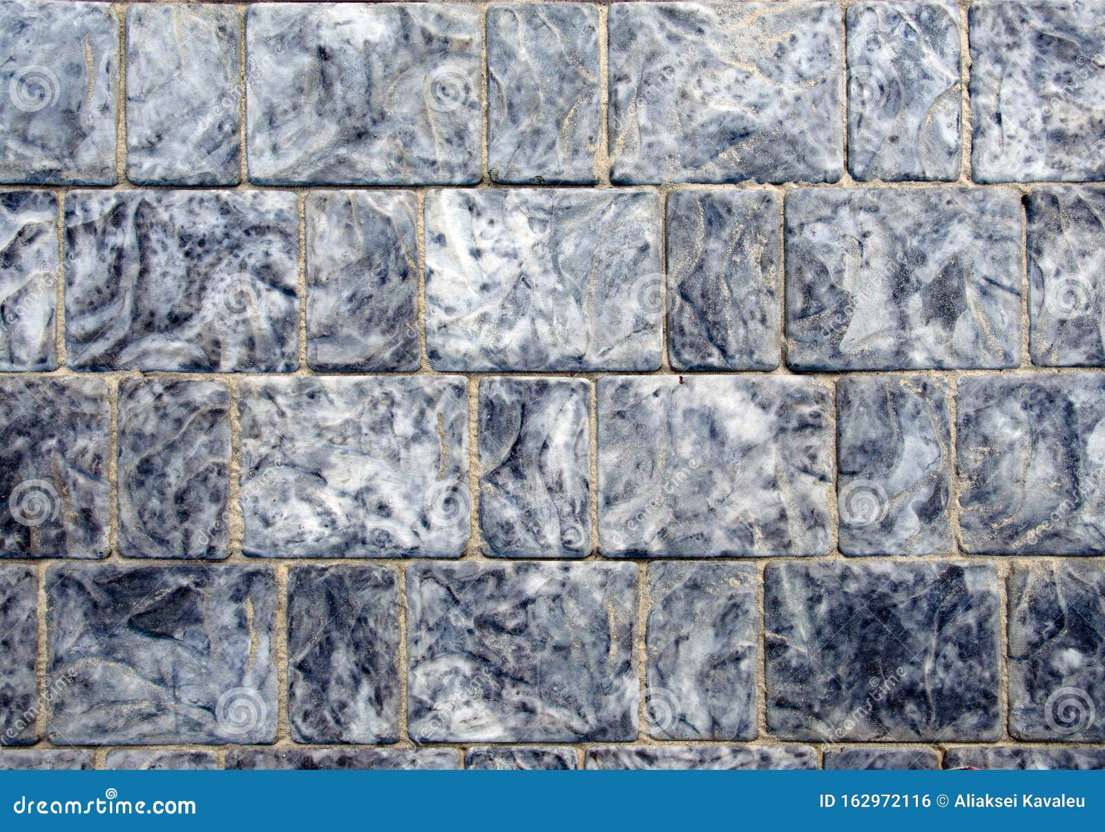 Concrete Tile Texture. City Pavement Background. Abstract Stone Brick ...