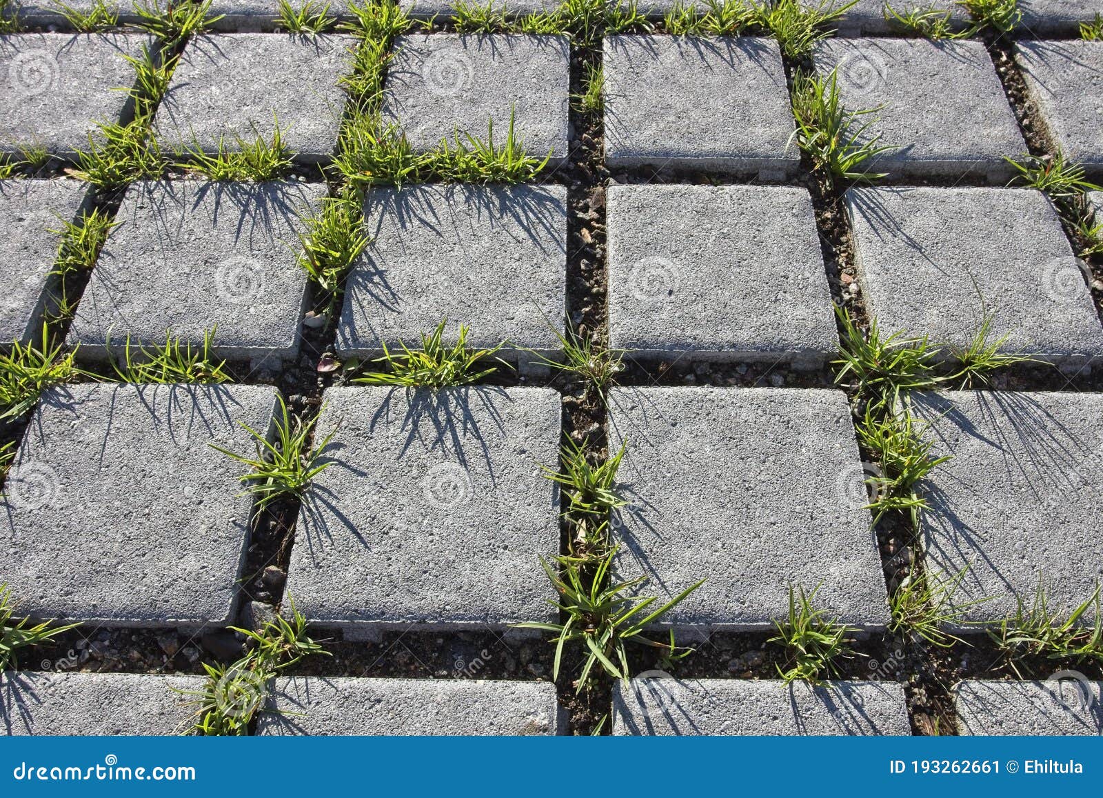 Concrete tiles on ground stock image. Image of repeat - 193262661